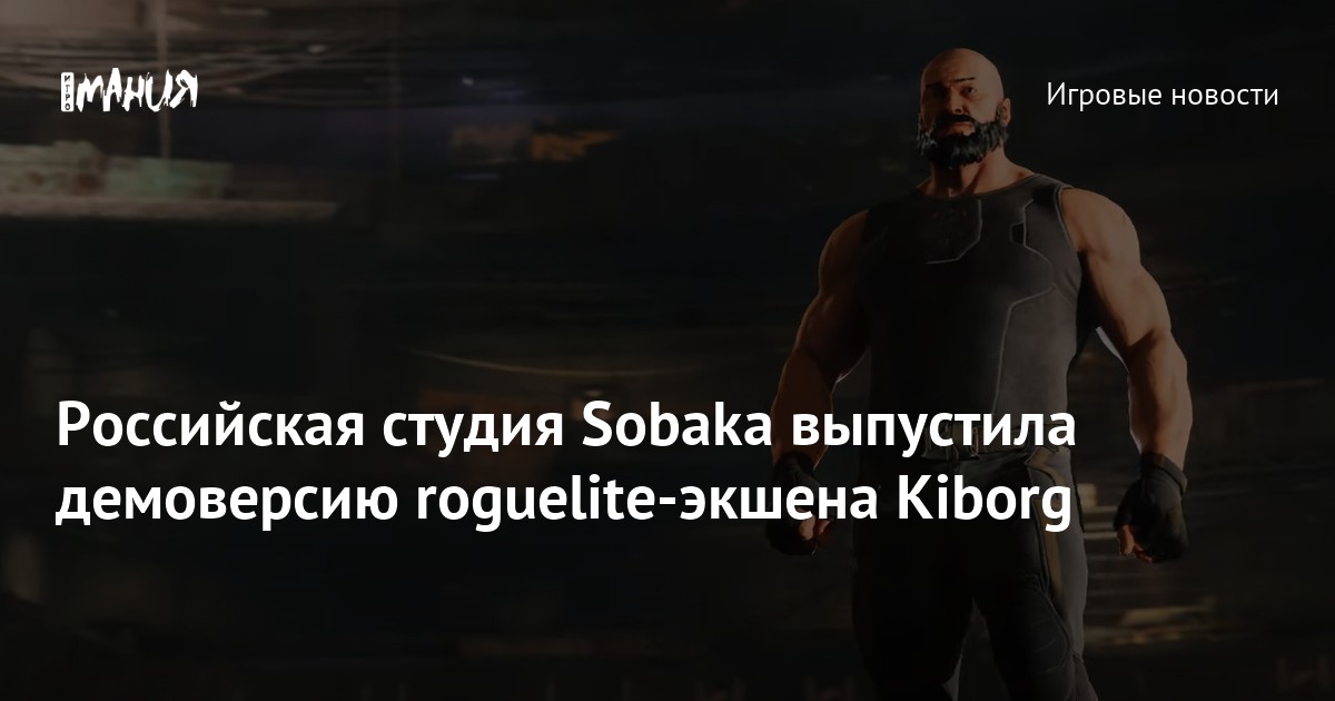 Российская студия Sobaka выпустила демоверсию roguelite-экшена Kiborg — Игромания