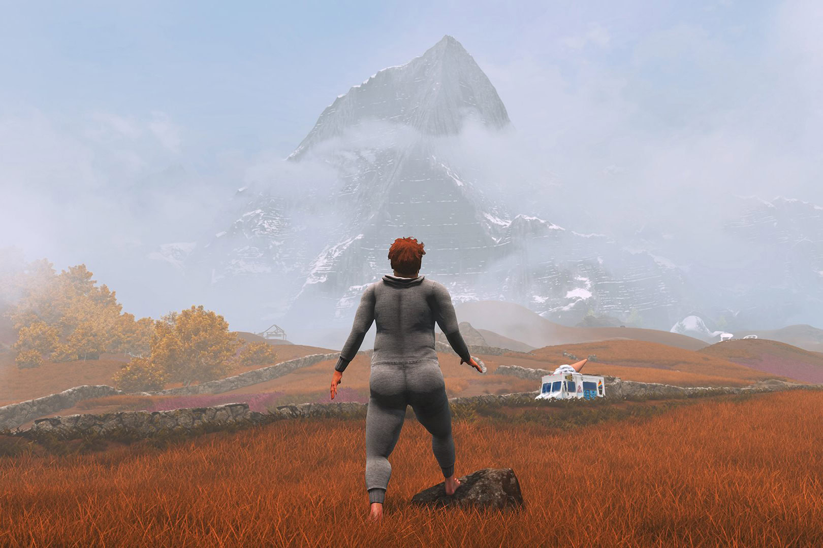 Baby Steps — обзор безумного платформера от Беннетта Фодди — Игромания