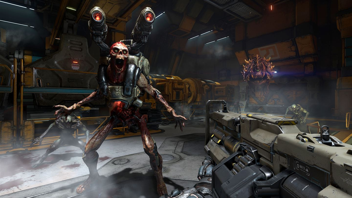 DOOM (2016) - обзоры и оценки игры, даты выхода DLC, трейлеры, описание