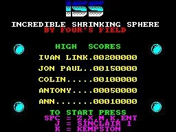 incredible shrinking sphere