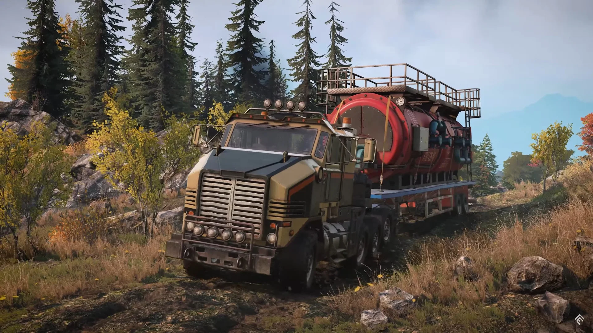 Создатели SnowRunner выложили новый трейлер в честь выхода девятого ...