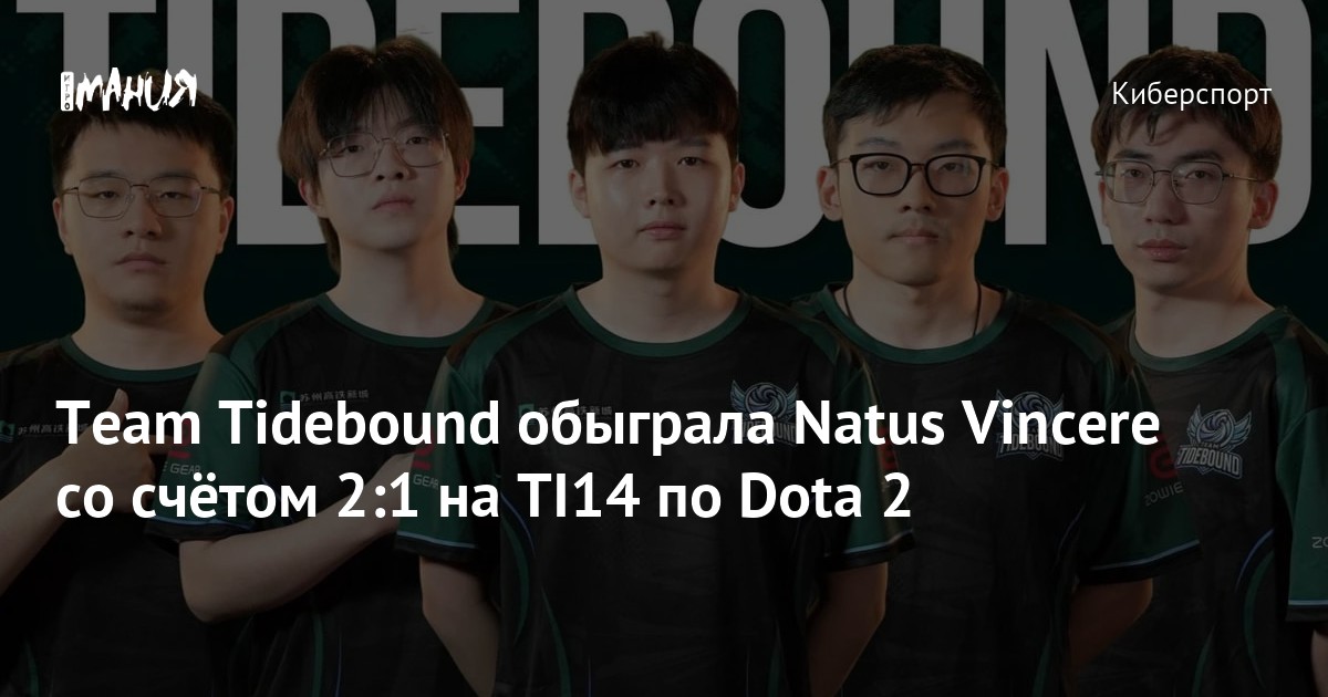 Tidebound дожала NAVI в решающей карте TI14 — Игромания